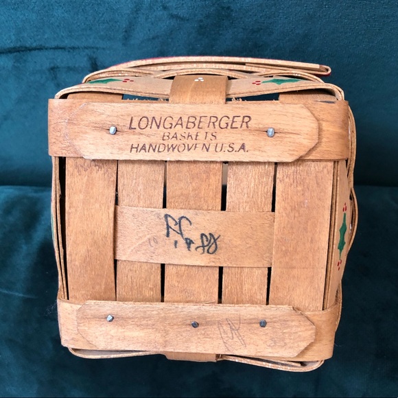 Longaberger | Accents | Longaberger Potpourri Basket Hand Painted ...